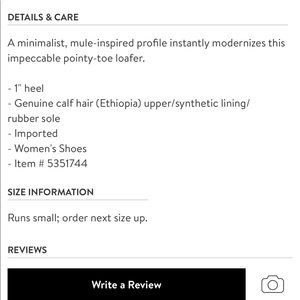 Halogen | Shoes | Halogen Corbin Genuine Calf Hair Slide Loafer Mule ...